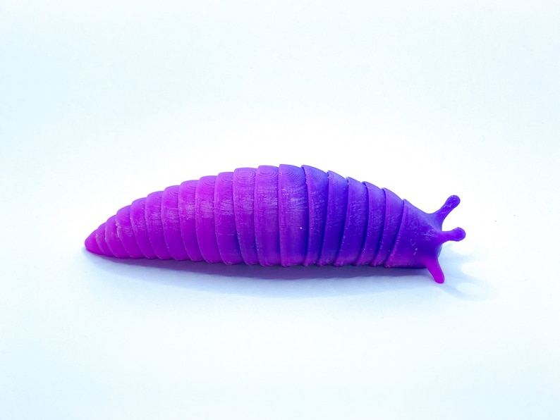 Purple to Pink Color Changing Slug Color Changing 3D - Etsy