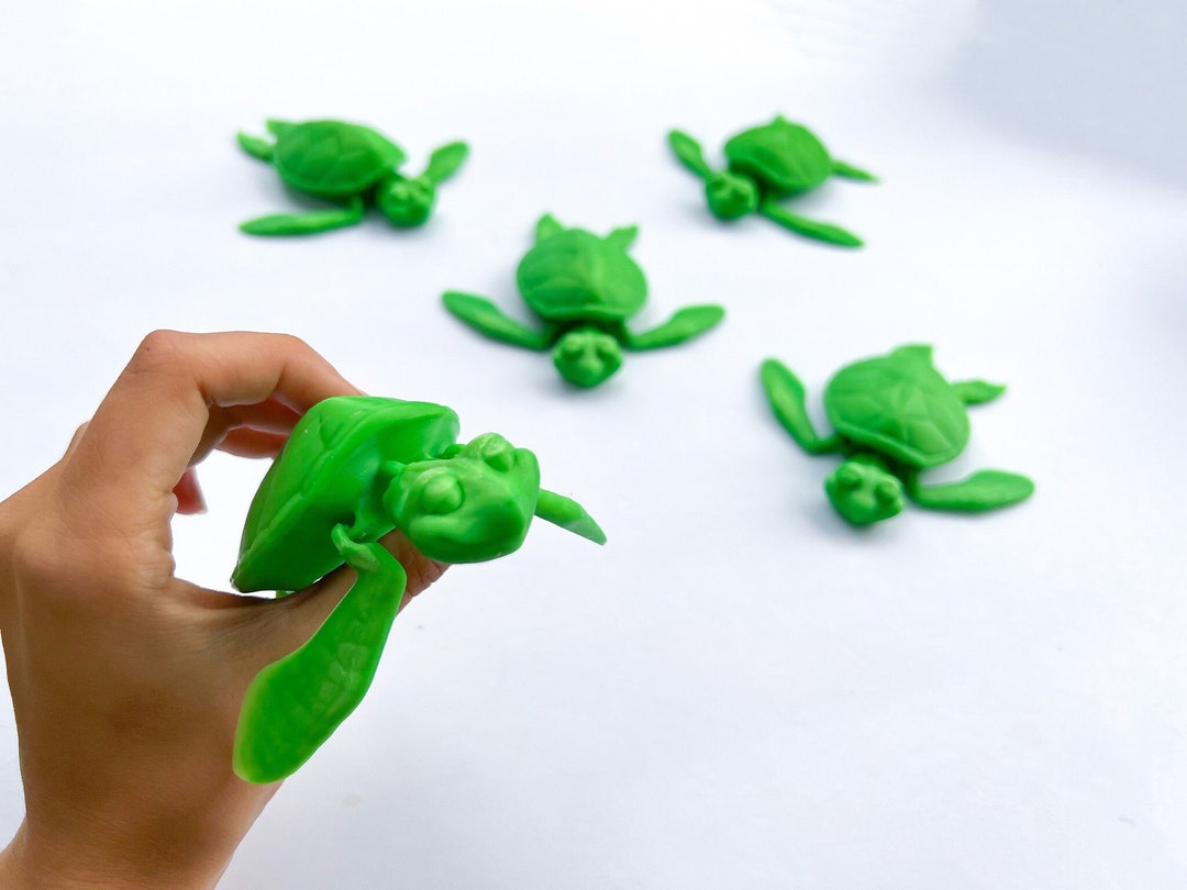 Flexible Floating Turtle | Turtle Fidget | Flexi Turtle | Fidget Toy ...