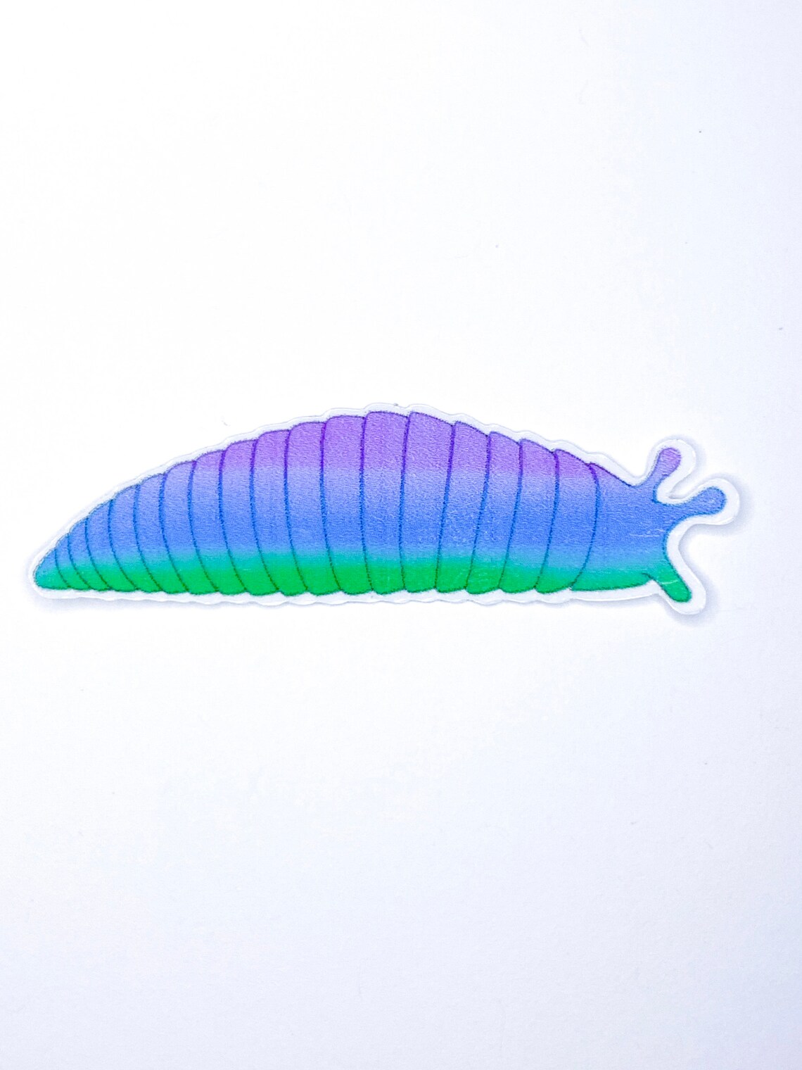 Mini Slug Sticker Ombre Slug Assorted Colors | Etsy