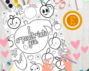 Valentine Printable Cards for Kids: 32 Cute Valentine Puns to Color and ...