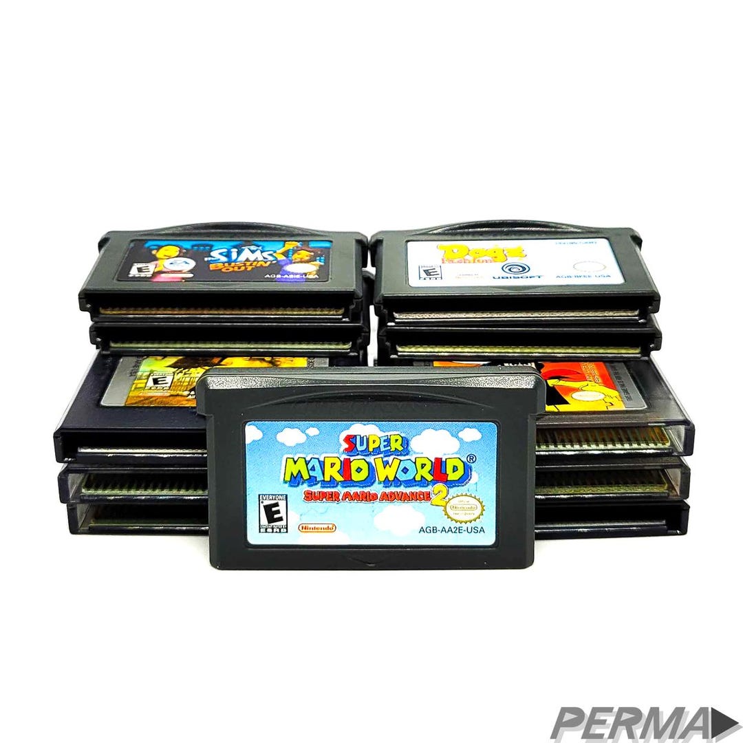 Authentic Nintendo GBA, Game Boy & Game Boy Color Games! - Etsy