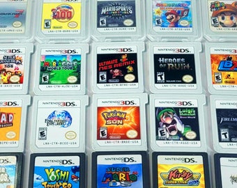 Nintendo DS Games Choose Your Games - Etsy