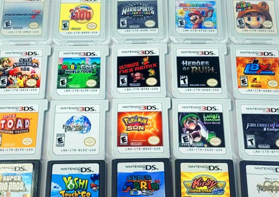 Authentic Nintendo DS/3DS Games You Pick and Choose Video Game Lot - Etsy