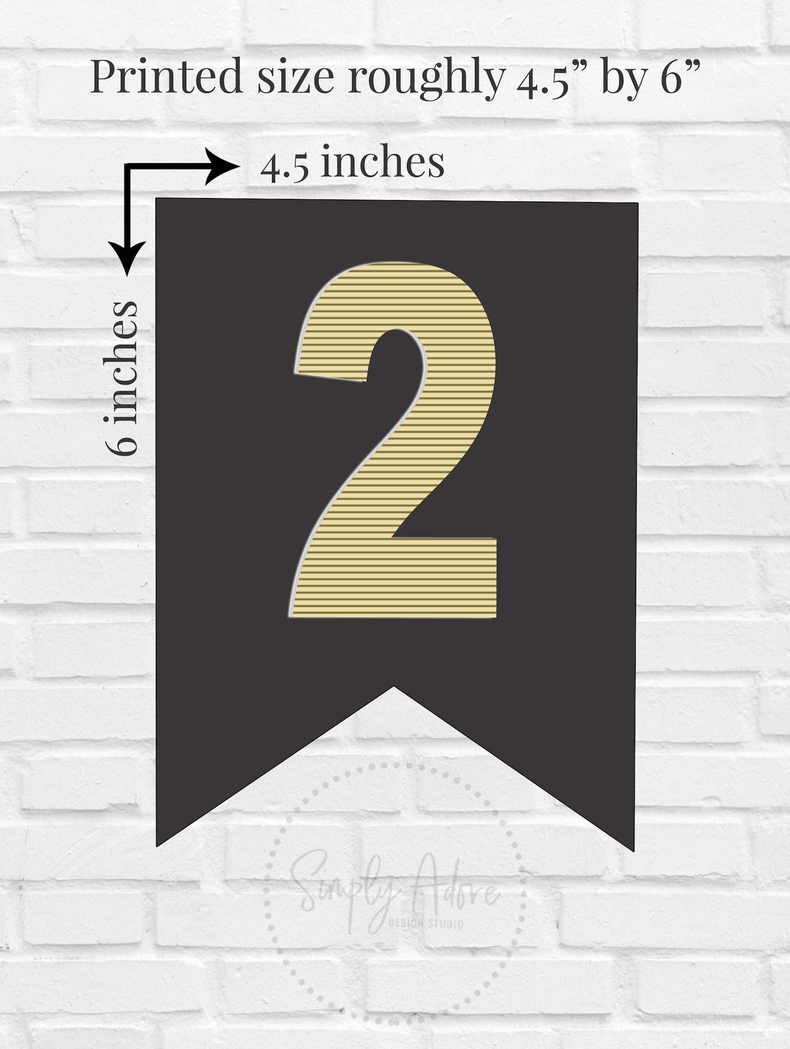 Printable Black and Gold Banner | Digital Download | Letters A-Z ...
