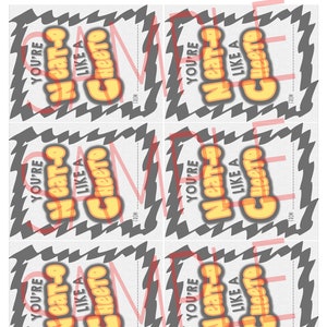 Printable Classroom Handout | Cheeto Printable | DIY Valentine | Kids ...