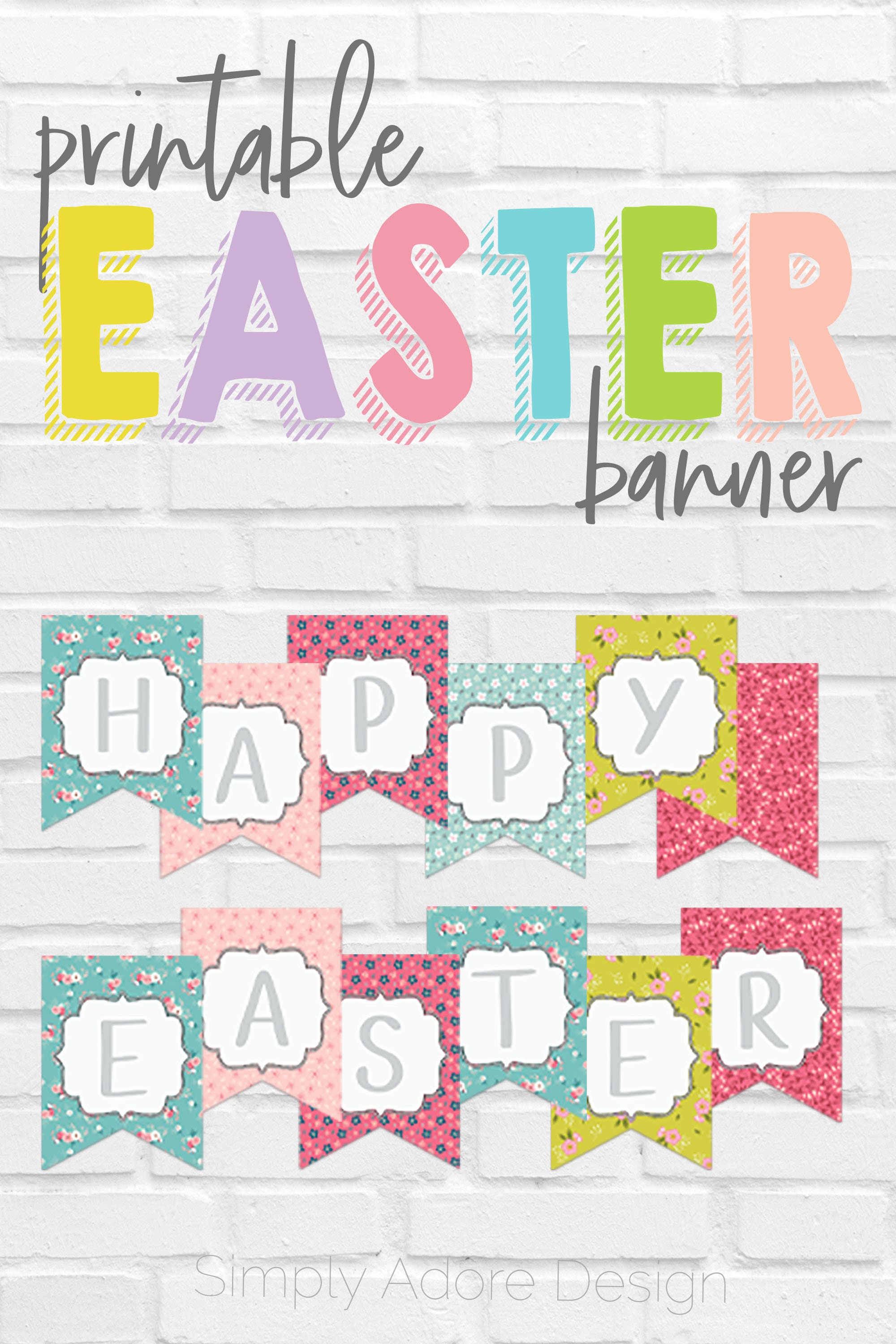 Diy Easter Banner