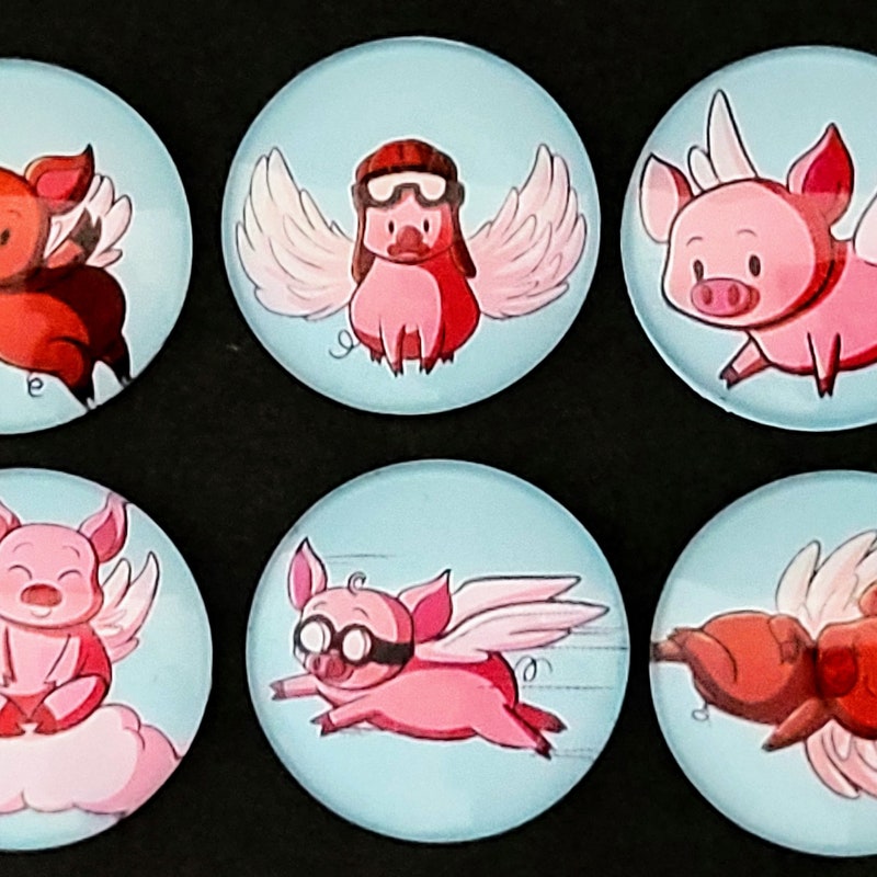 Pig Magnets - Etsy