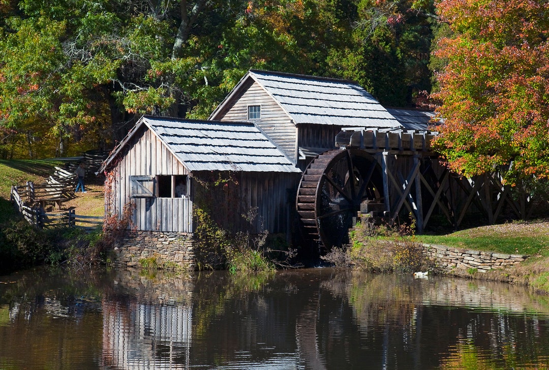 Mabry Mill on the Blue Ridge Parkway in Virginia - Etsy
