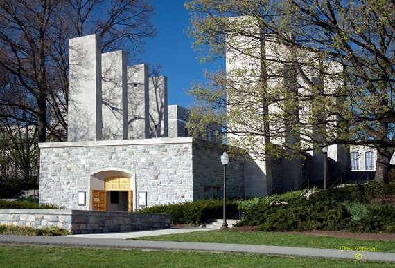 The War Memorial Chapel Virginia Tech Campus - Etsy