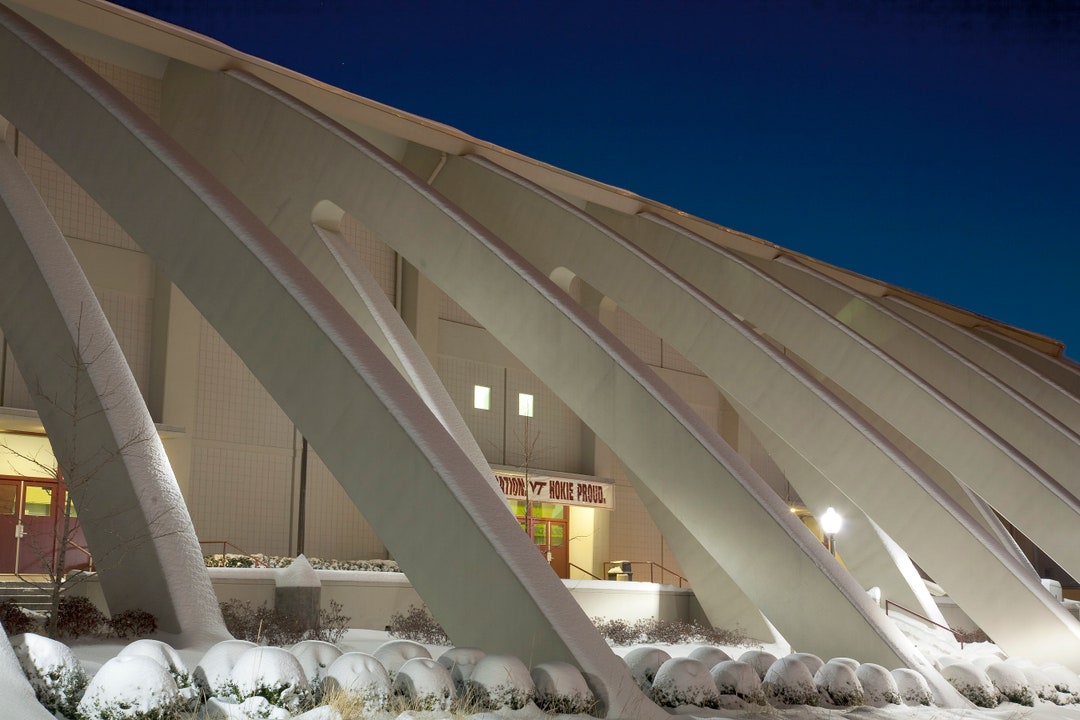 Cassell Coliseum-virginia Tech University - Etsy