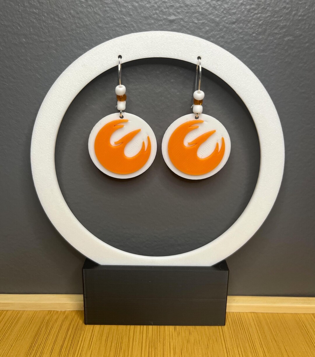 Rebel Phoenix Earrings: 3D Printed Star Wars Accessories - Etsy