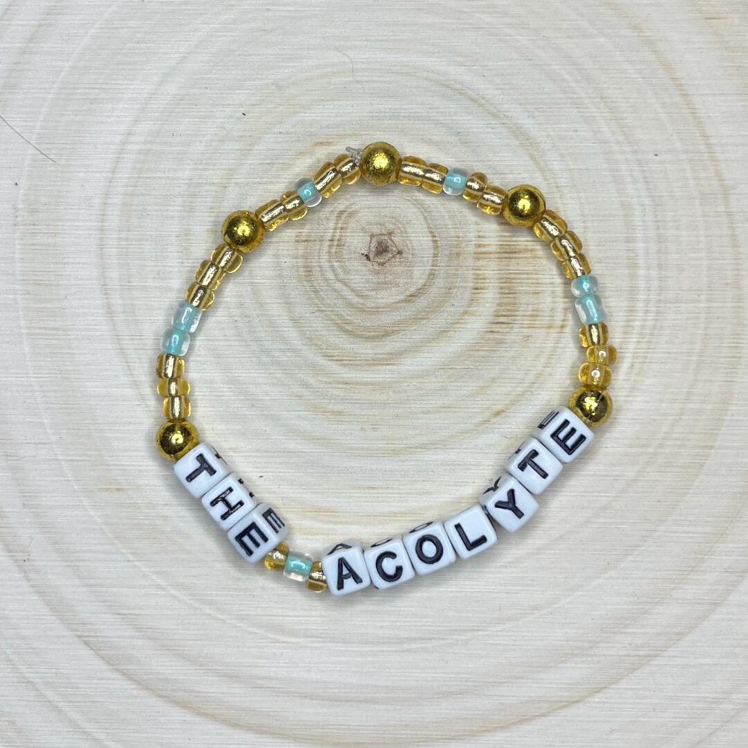 The Acolyte Beaded Friendship Bracelets the High Republic Themed - Etsy