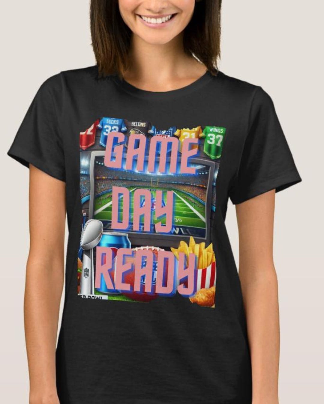 Game Day Ready- Football PNG Design-super Bowl T-shirt Design – the ...
