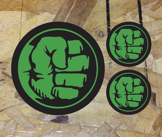 Hulk Fist Sticker Smash Green Cool Style Parody Decal Stickers - Etsy
