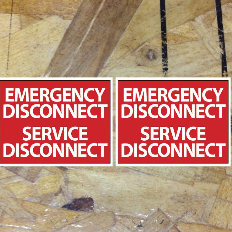 Electrical Panel Label Stickers - Etsy