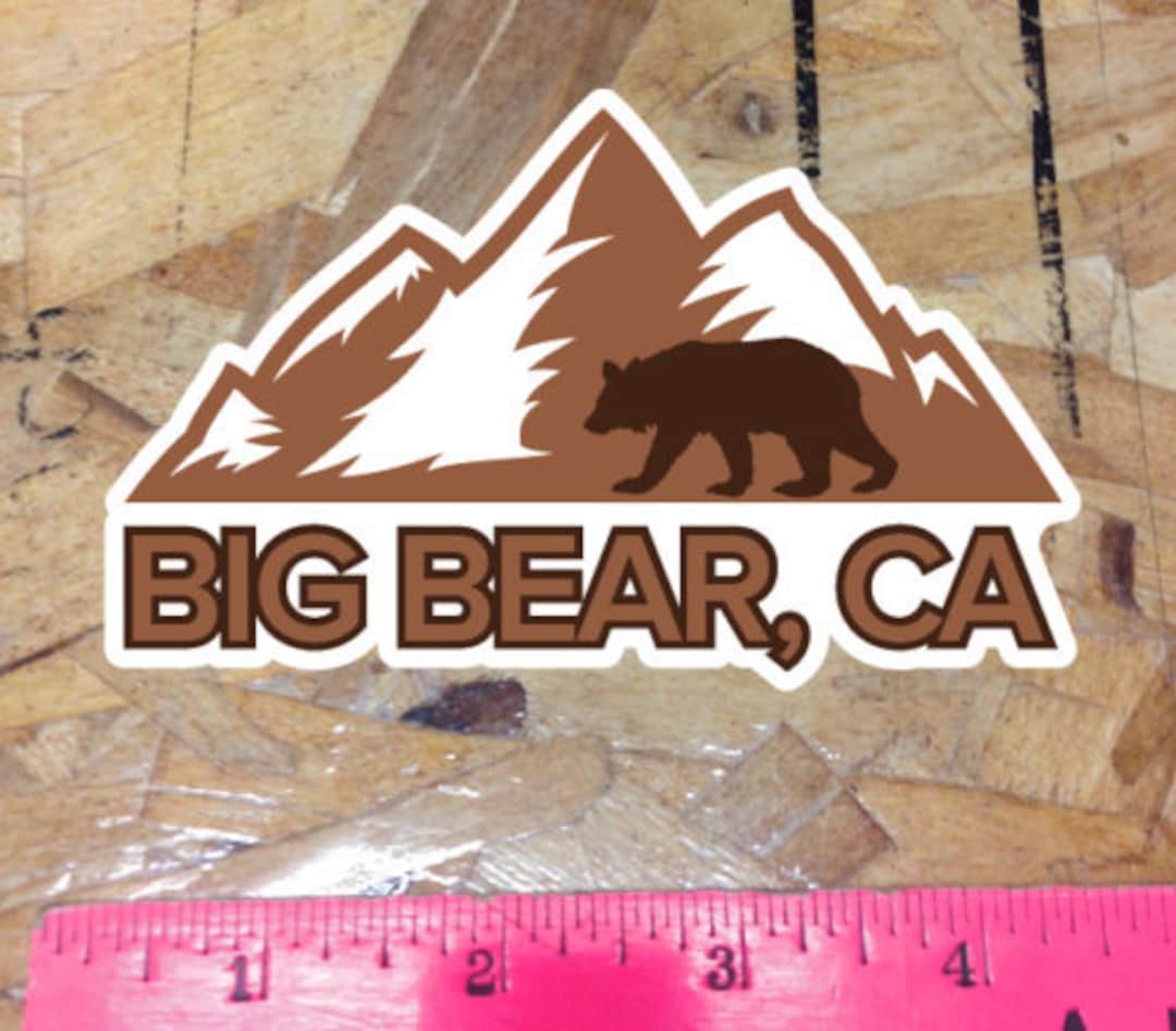Big Bear CA California Decal Bumper Window Car Truck Sticker Ski ...