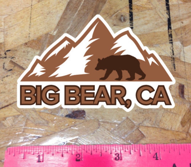 Big Bear CA California Decal Bumper Window Car Truck Sticker - Etsy