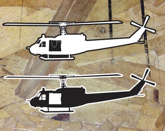 UH-2C Seasprite angle 1 UH-2 Sea Sprite , UH2 UH2C, Vinyl Decal Sticker ...