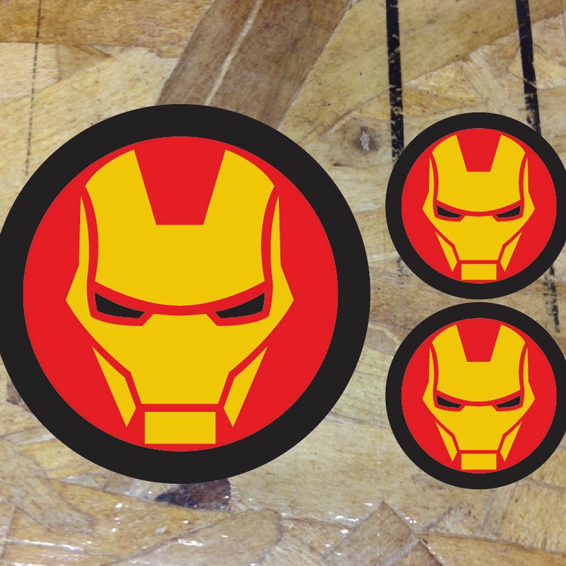 Iron Man Car Decal - Etsy