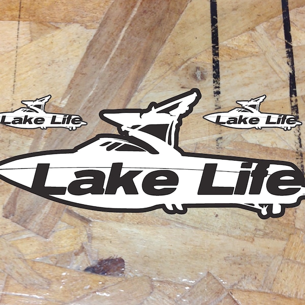 Lake Life Decal - Etsy