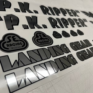 SE Bikes Bmx Big Flyer Landing Gear Stickers Decals Bike Kit - Etsy