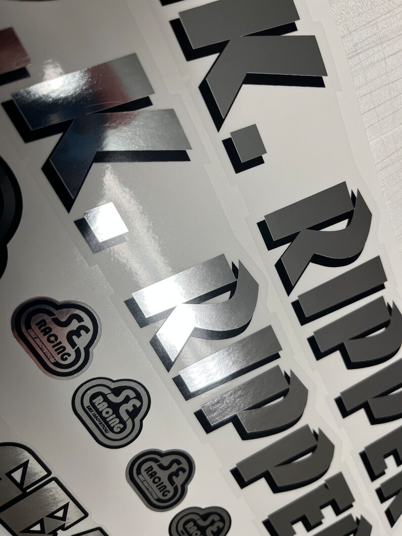 SE Bikes BMX BIG Ripper Landing Gear Stickers Decals Bike Kit - Etsy