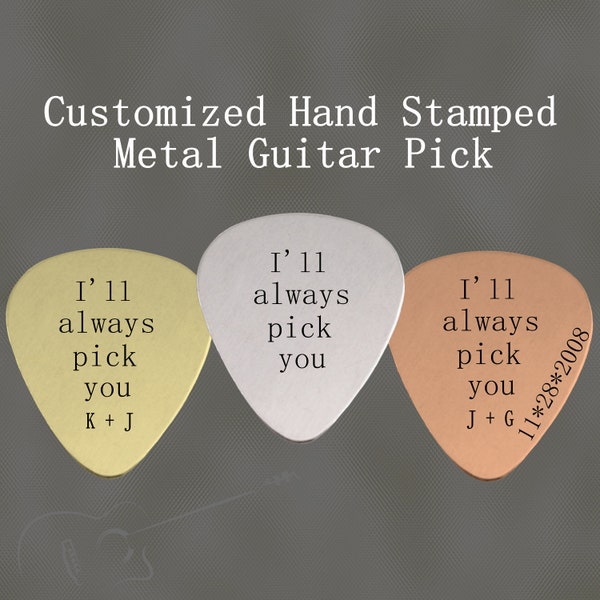 Guitar Pick I Pick You - Etsy