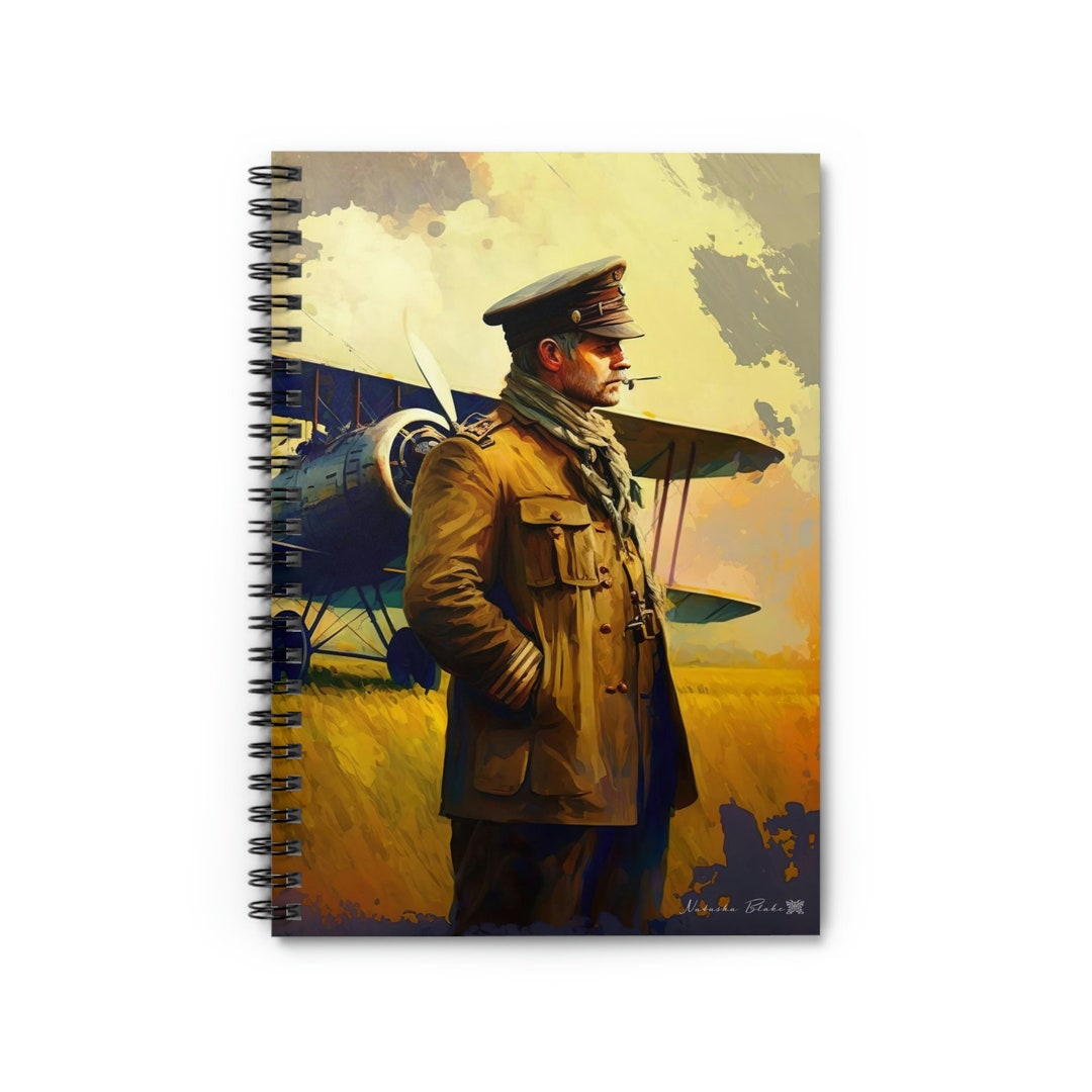 The Pilots Final Flight Ruled Line Spiral Notebook - Etsy