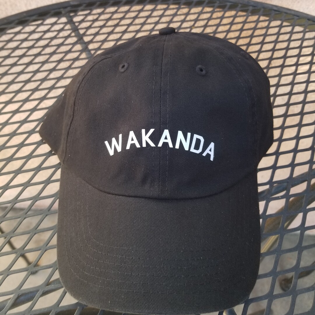 Custom Wakanda Dad Hat Vinyl Design - Etsy