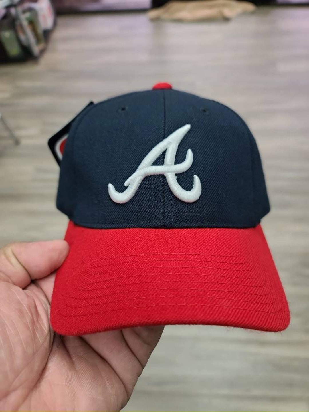 Atlanta Braves ATA Vintage Puma Dad Hat 1990's - Etsy