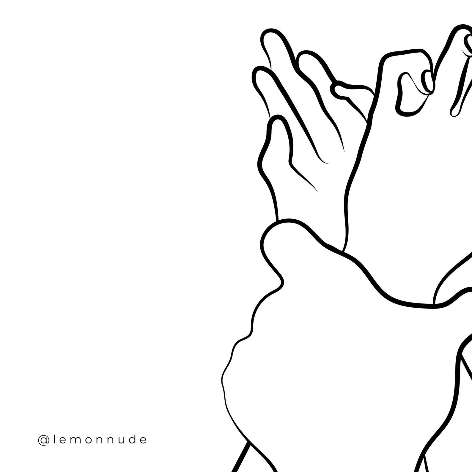 Hands Grabbing 5intimacy Sex Erotic Line Art Minimalism Etsy