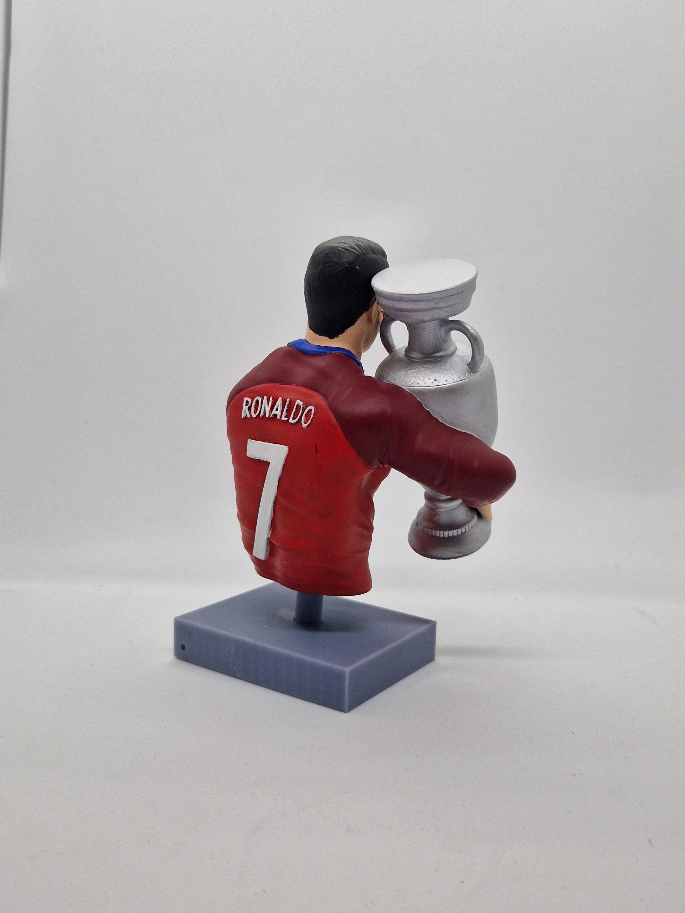 Ronaldo 3D Printed | Euro Winner Figurine | Soccer Collectible ...