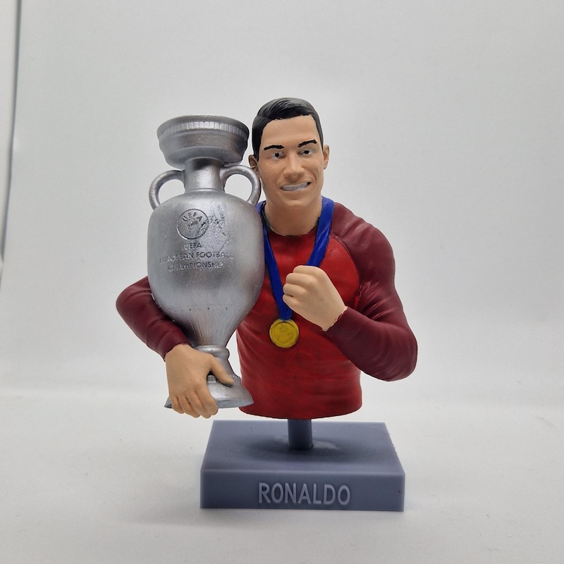 Ronaldo figure - Etsy España