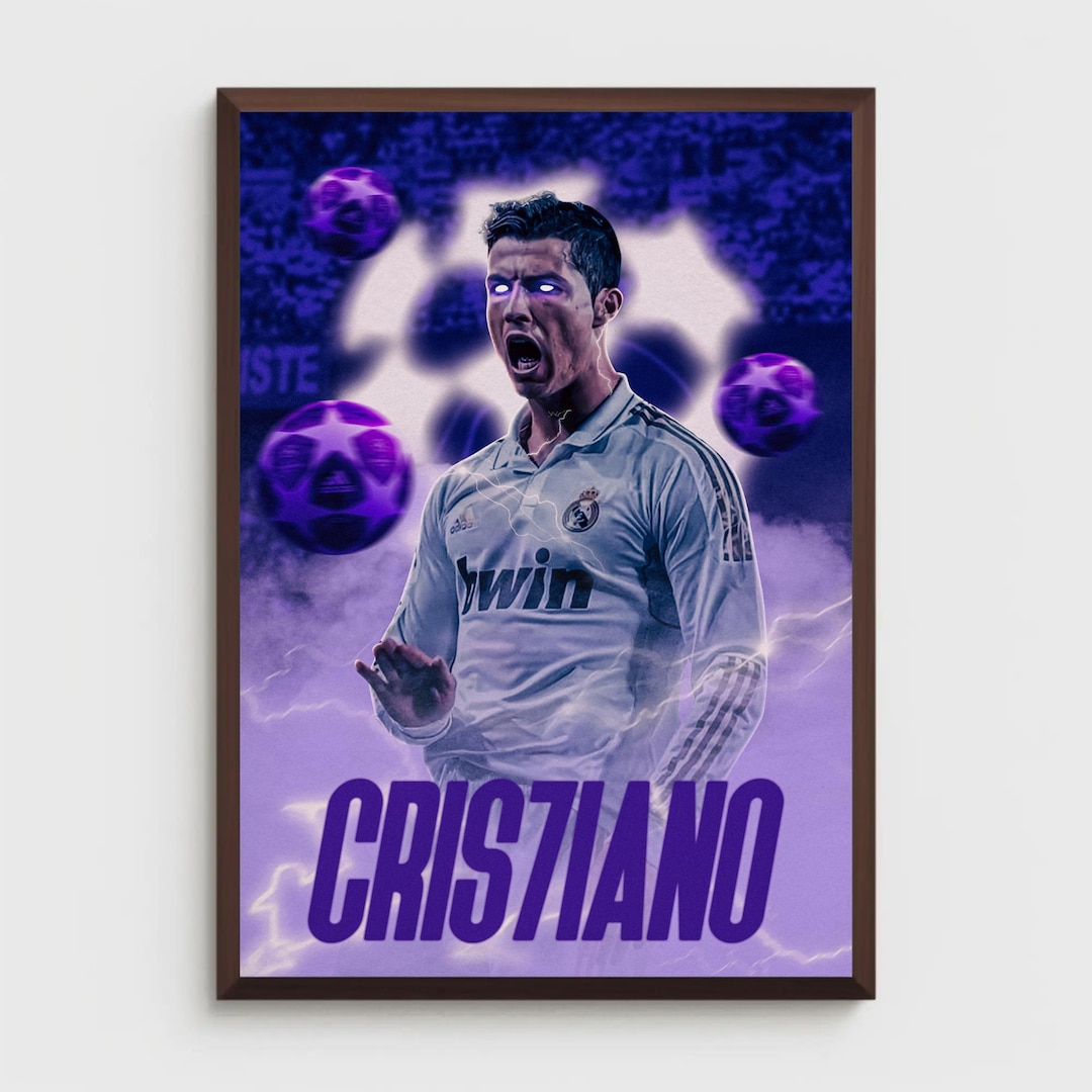 Cristiano Ronaldo Calma Celebration Printable Download Iconic Football ...