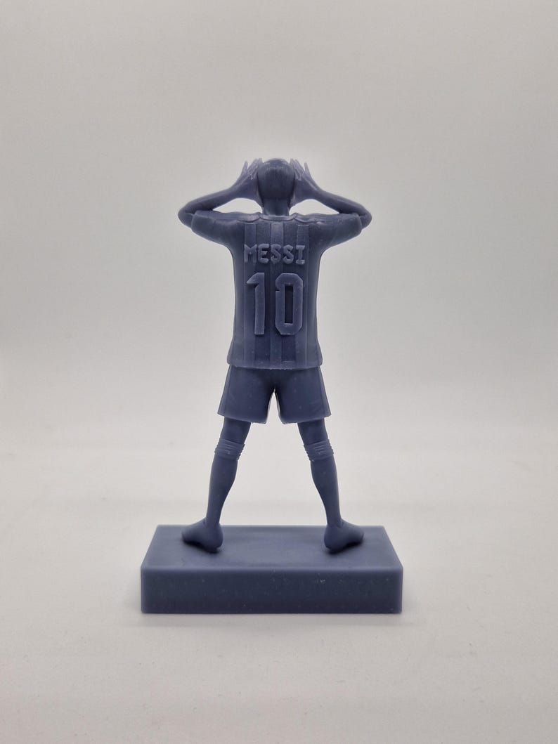 Lionel Messi Figurine Gifts, Messi Celebration, Messi Iconic Moment ...