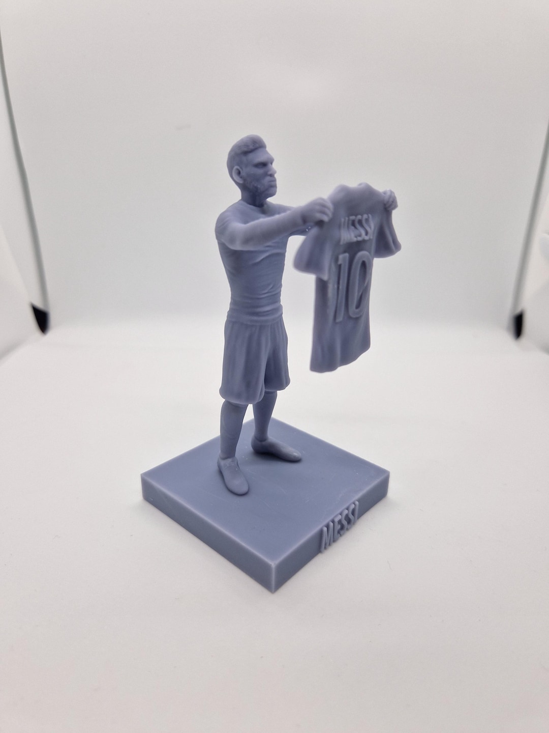 Lionel Messi 3D Printed Statue | Iconic Goal Celebration | Barcelona Vs ...