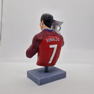 Ronaldo 3D Printed | Euro Winner Figurine | Soccer Collectible ...