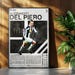 Alessandro Del Piero Poster | Alessandro Del Piero Print, Sports Poster ...