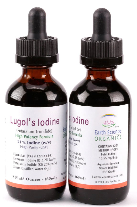 21% Lugol's Iodine Solution: Top Brand High Potency Formula W/dropper ...