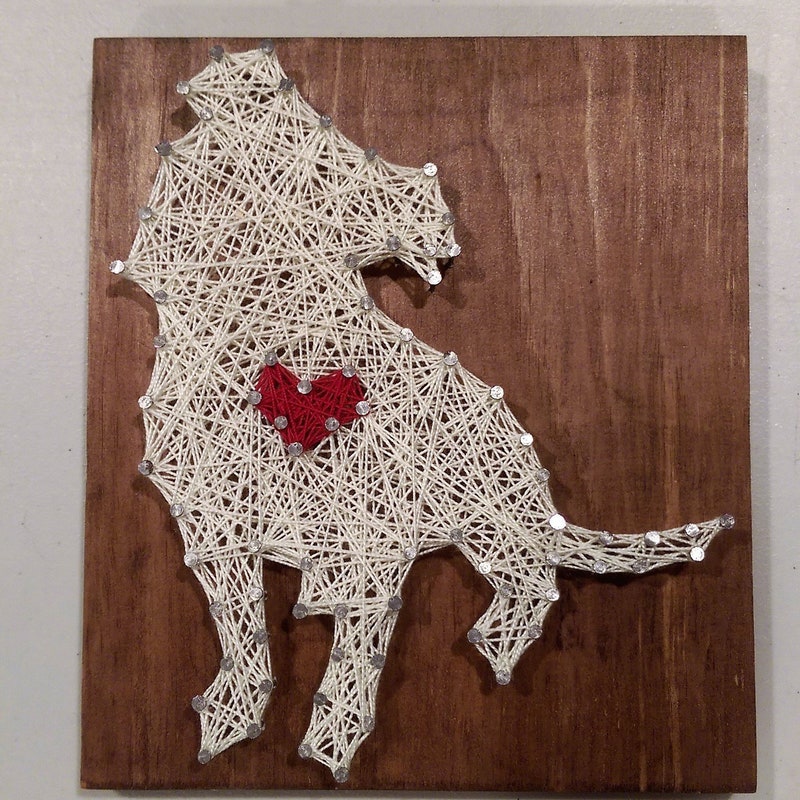 Dog String Art - Etsy