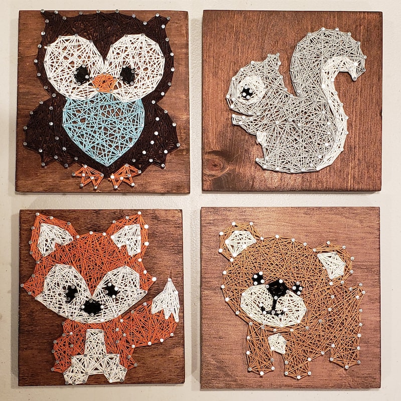 Fox String Art - Etsy