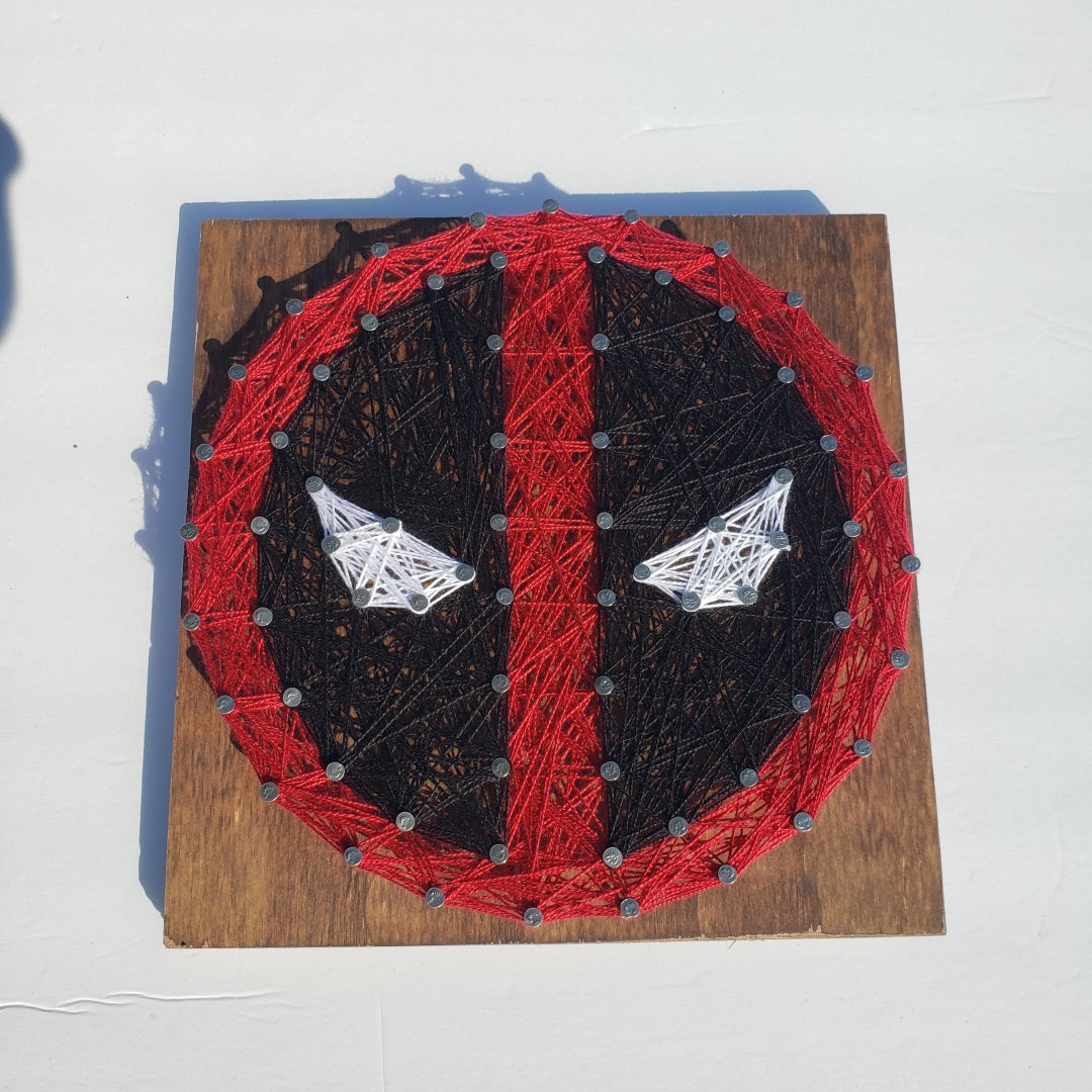 Deadpool String Art - Etsy
