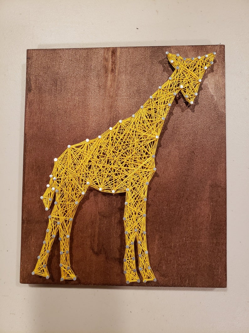 Giraffe String Art - Etsy