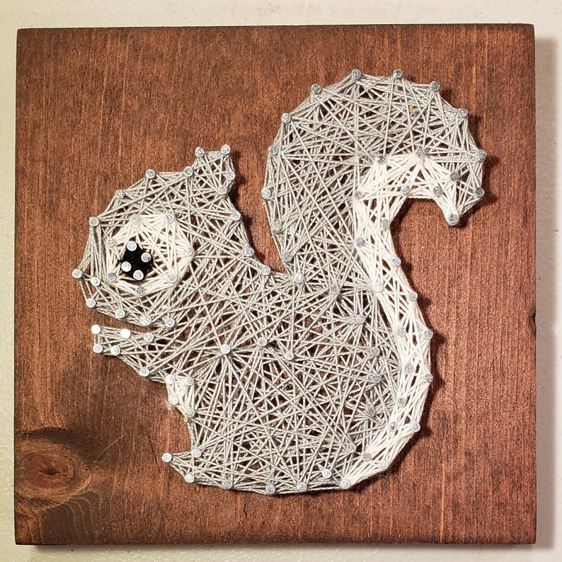 Woodland Creature String Art - Etsy