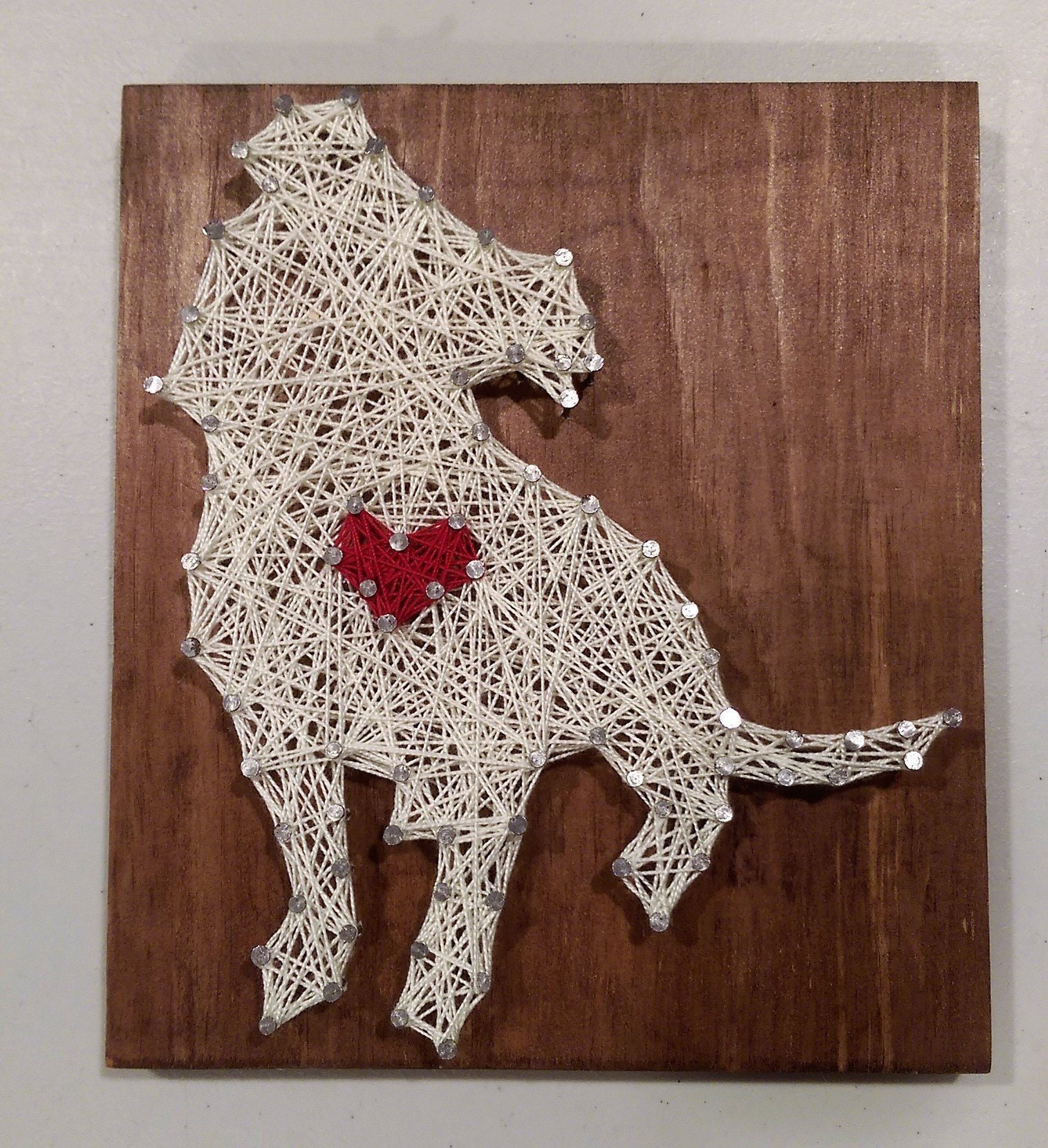 Dog String Art - Etsy