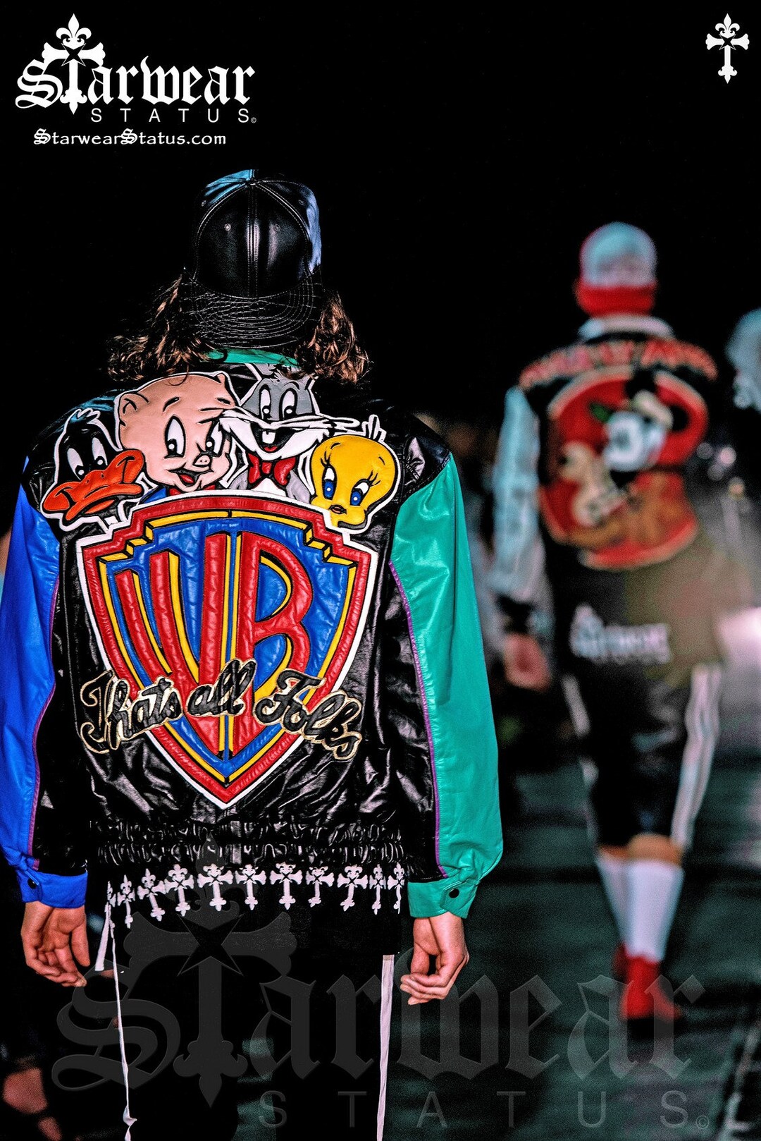 Vintage 90s Looney Tunes Leather Bugs Bunny X Daffy Duck Vintage 90s Looney Tunes Leather Bugs Bunny X Daffy Duck