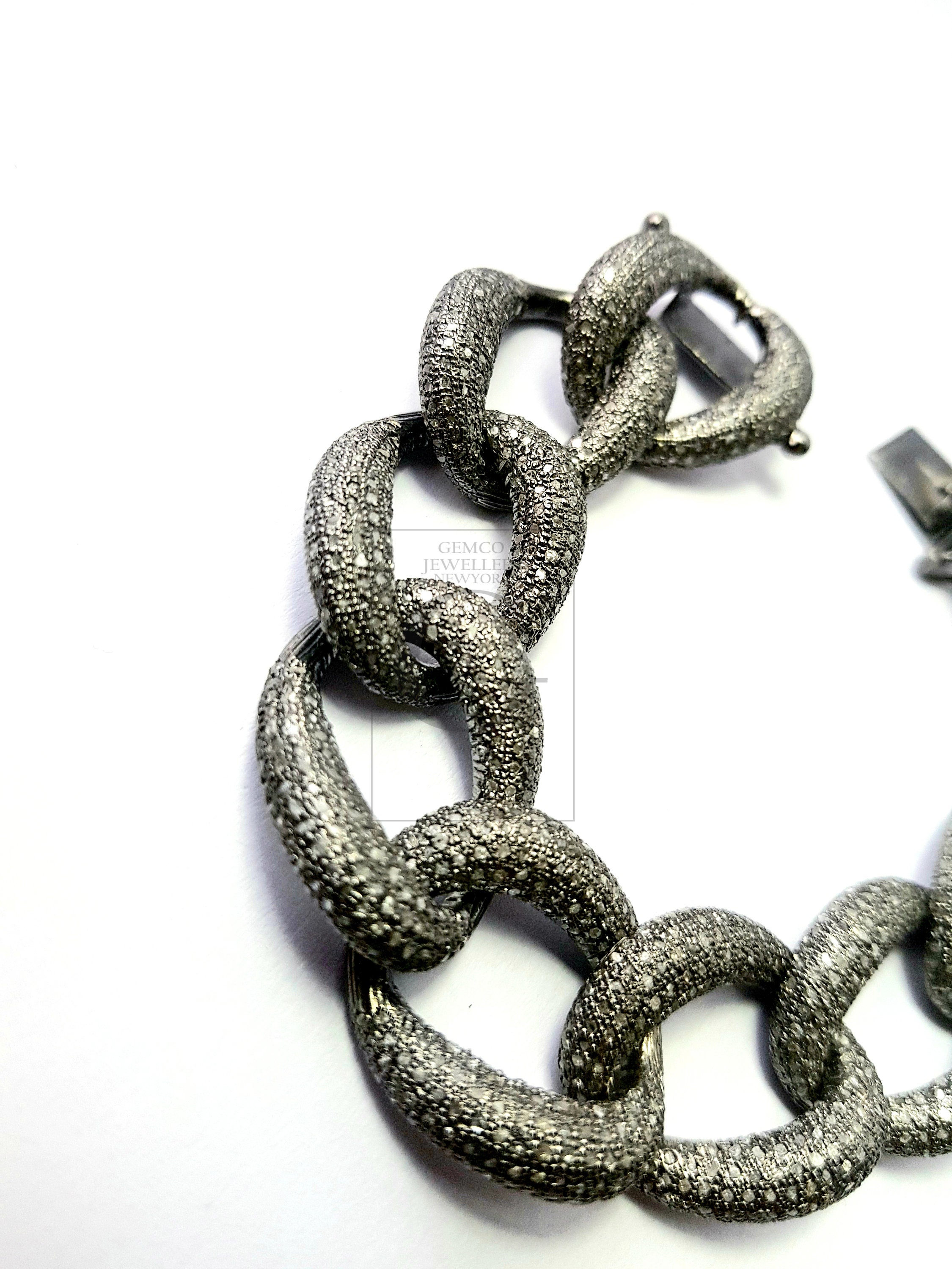 Very Beautiful Link Chain Designer Bracelet Handmade Rocecut | Etsy