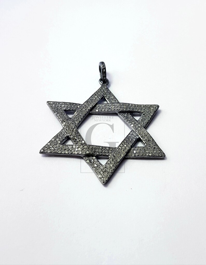 Latest Designer Roman Star Designer Rosecut Pave Diamond - Etsy