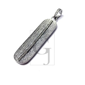 Beautiful Antique Look Designer Rosecut Pave Diamond Pendant 925 ...