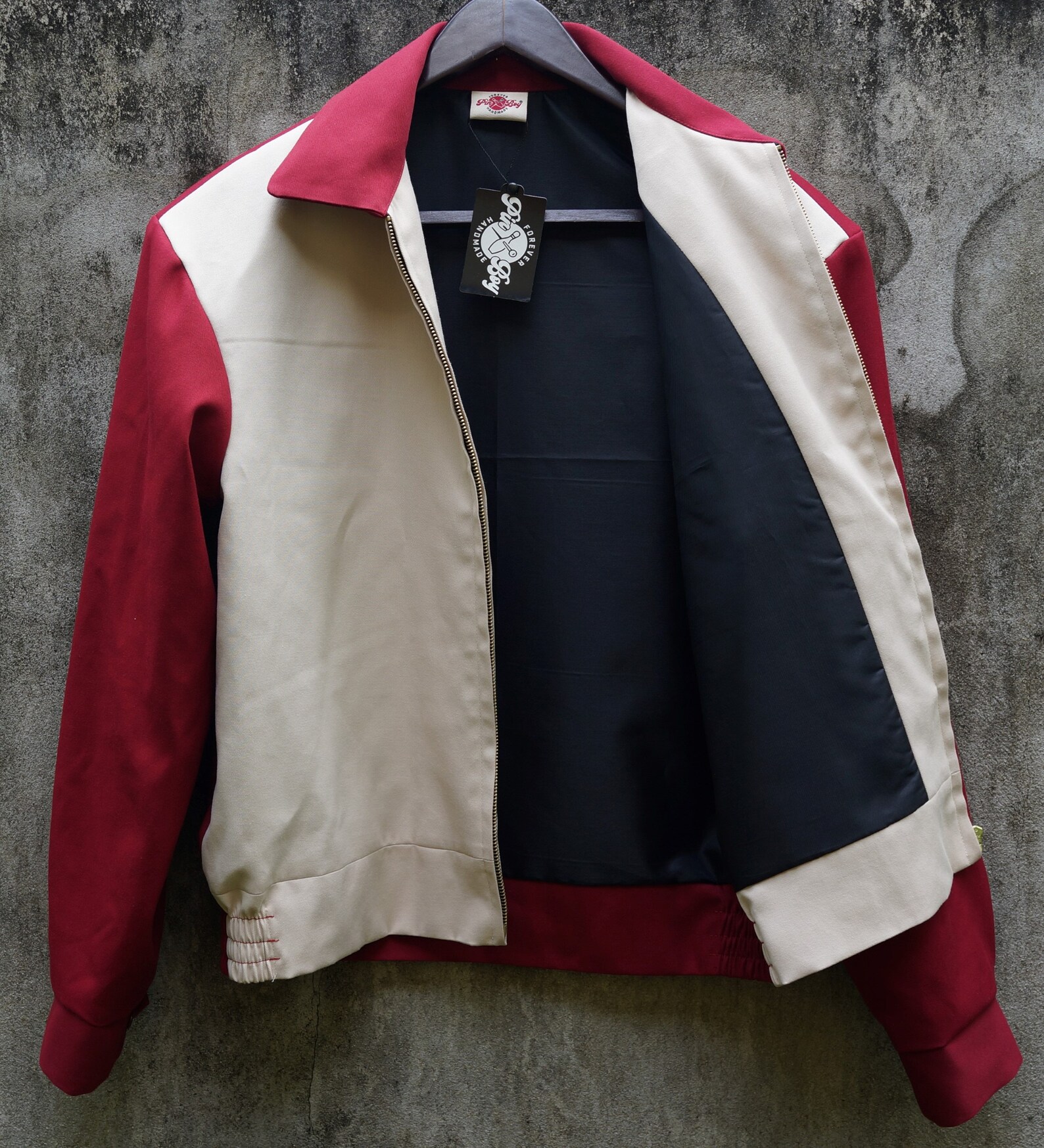 S/meter/l/xl Handmade Men's Ricky Gab 1950's 1950s Fifties 40s Vintage ...
